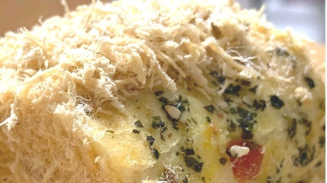 Chicken Floss Bread Roll Recipe