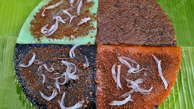 "ube kakanin with leche flan" - Yummy.ph