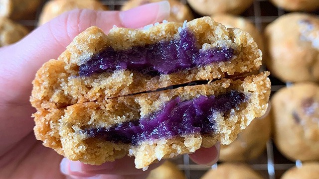 "ube crinkle cookies" - Yummy.ph