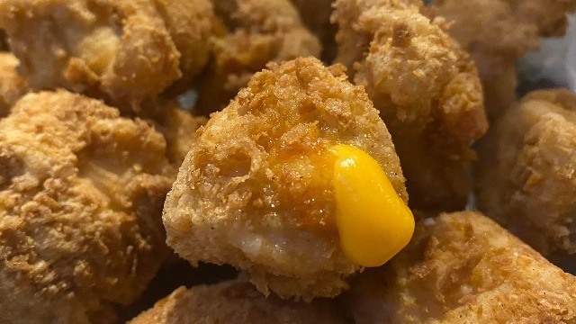 Easy Chicken Nuggets Recipe with Cheese