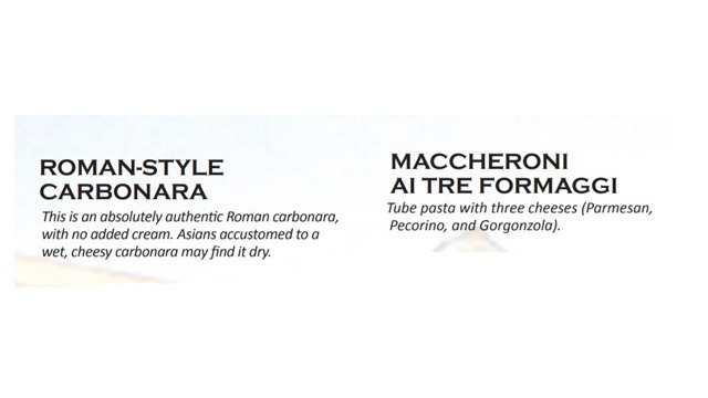 Food Descriptions You'll Find In Plantation Bay Restaurant Menus