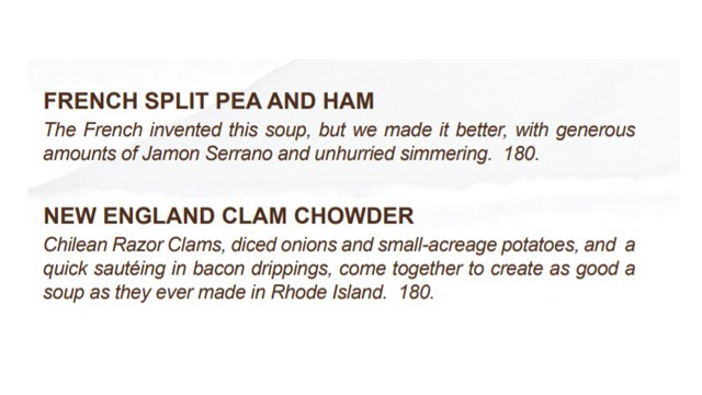 Food Descriptions You'll Find In Plantation Bay Restaurant Menus
