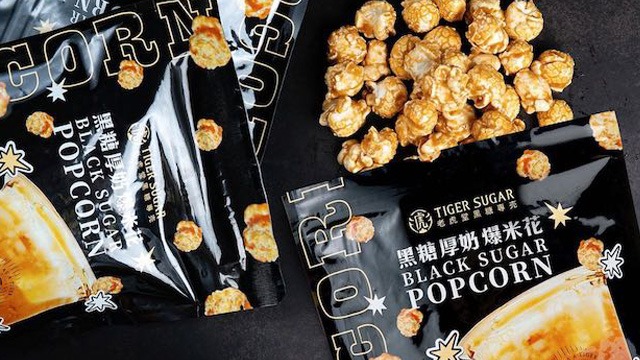 Tiger Sugar Makes Black-Sugar Popcorn and Here's Where to Get It