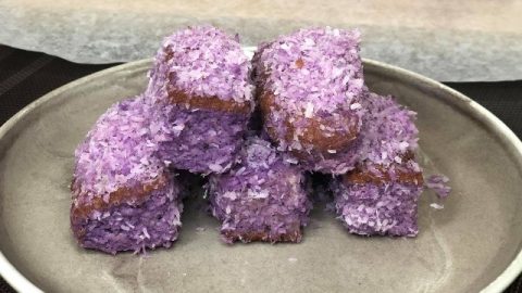 Low-Carb Ube Bars Recipe | Yummy.ph
