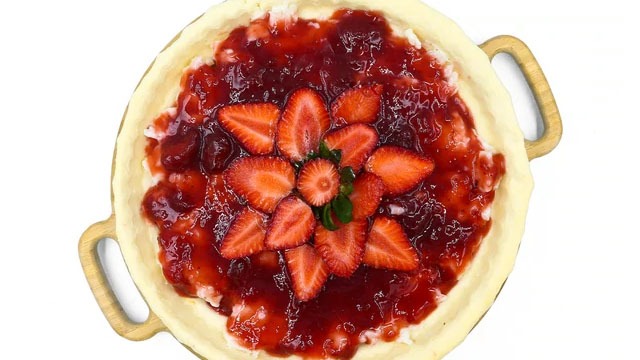 Queens Strawberry Farm: Buko Strawberry Pie