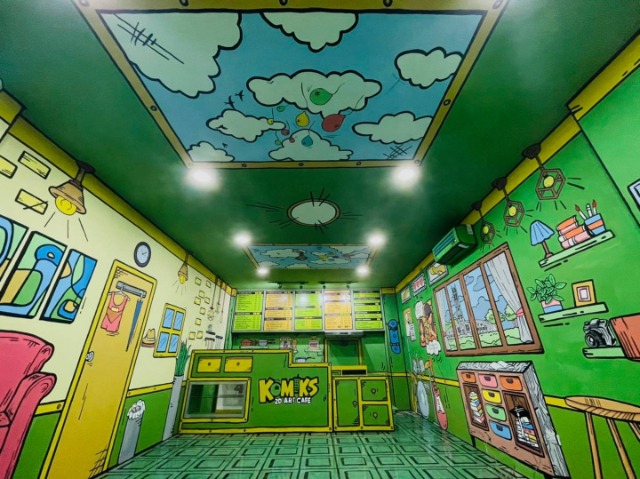 Komiks 2D Art Cafe in Bulacan