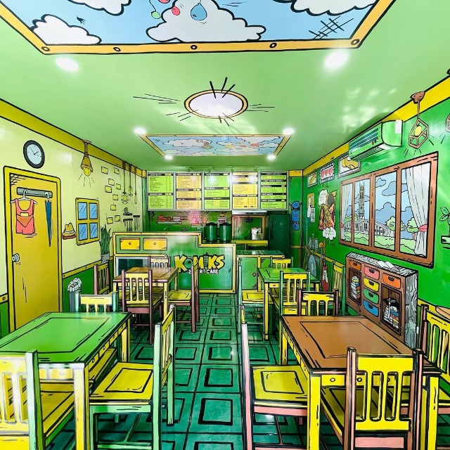 Komiks 2D Art Cafe in Bulacan