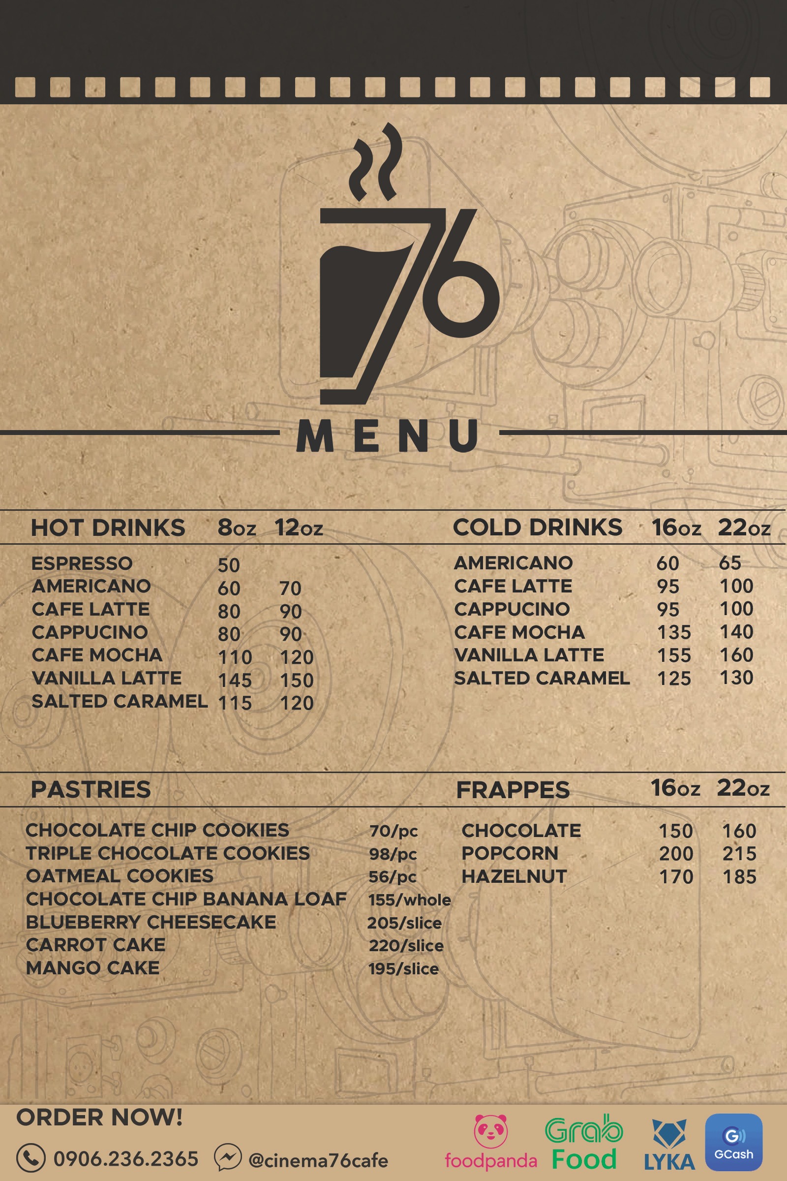Cinema 76 Opens Cafe In Quezon City
