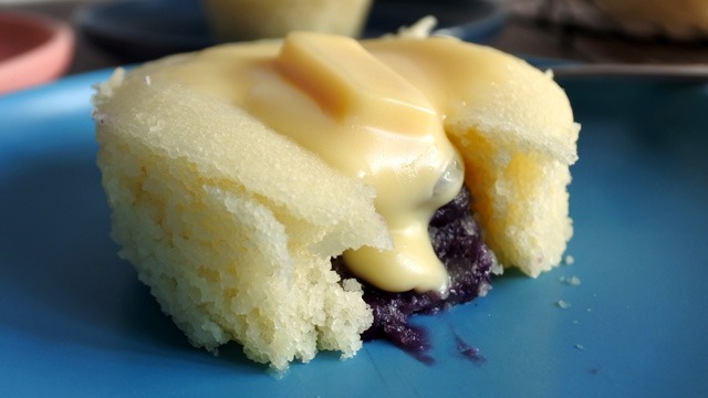 Ube Halaya-Stuffed Cheese Puto Recipe