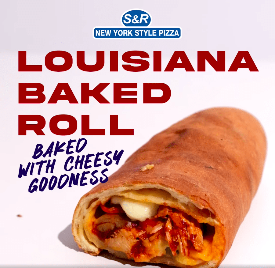 S&R New York Style Pizza: Louisiana Baked Roll