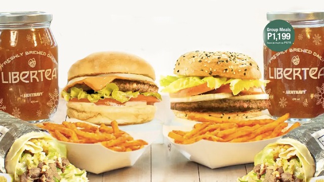 ArmyNavy Burger + Burrito: Holiday Group Meals