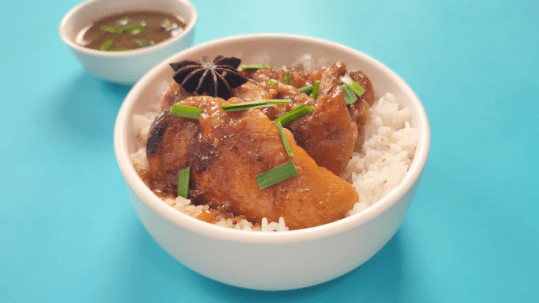 Chicken Pastil Recipe with Chicken Rice
