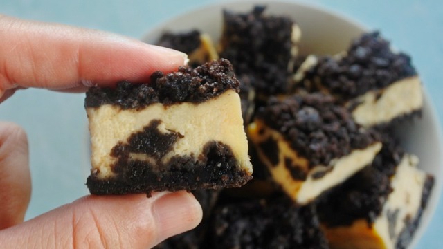 Oreo Cheesecake Cubes Recipe