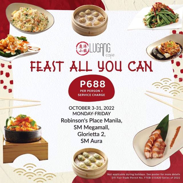 Lugang Cafe Brings Back Feast All You Can Promo
