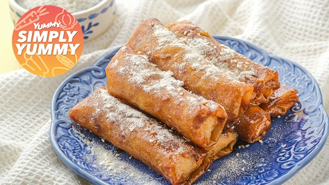 Banana Turon in Rum Recipe | Yummy.ph