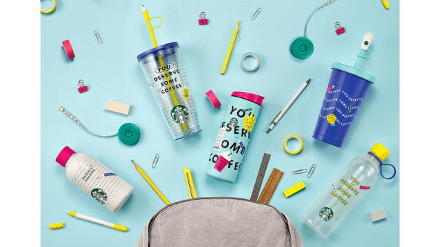 Starbucks Back To School, Color Wave, and Eco Camping Drinkware Collections