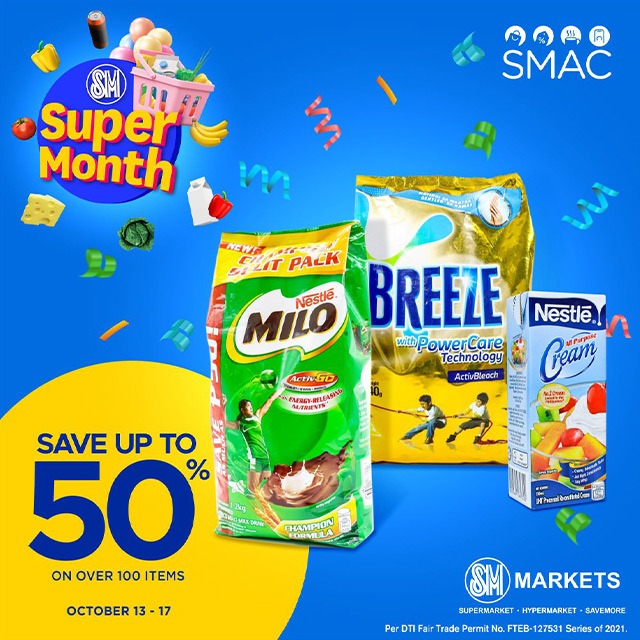 Score Discounts, Freebies, and More at SM's Super Month