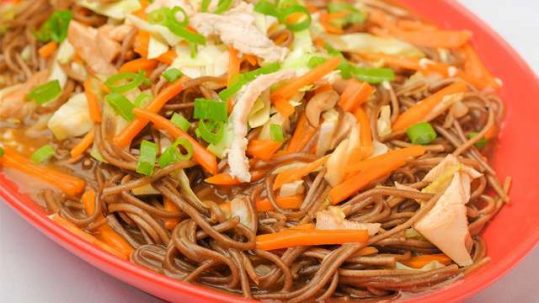 Chicken and Soba Recipe | Yummy.ph
