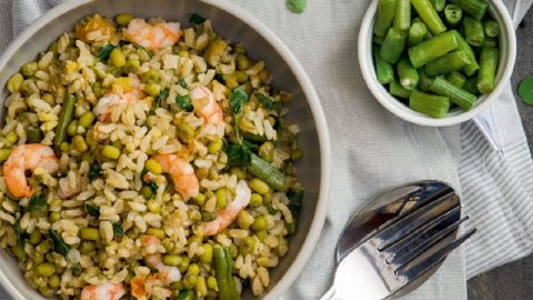 Munggo Rice Recipe (Mung Bean Fried Rice)