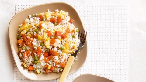 Spam and Veggie Fried Rice Recipe | Yummy.ph