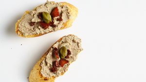 Chicken Liver Pâté Toast Recipe