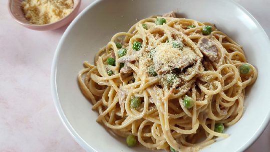 Tuna Carbonara Recipe