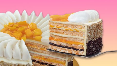 Red Ribbon Mango-Choco Marjolaine Cake For Mother's Day 2023