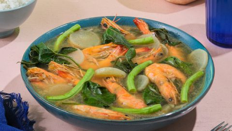Sugpo Sinigang Sa Buko Recipe