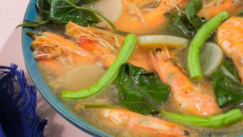 Sugpo Sinigang Sa Buko Recipe