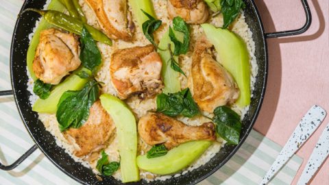 Tinola Paella Recipe | Yummy.ph