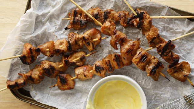 Chicken Barbecue Sticks Recipe