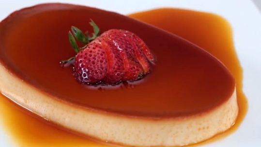 Easy Strawberry Leche Flan Recipe