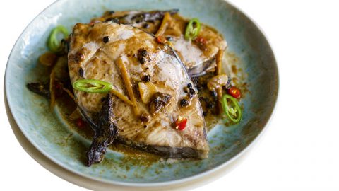 Sinaing na Tanigue Recipe