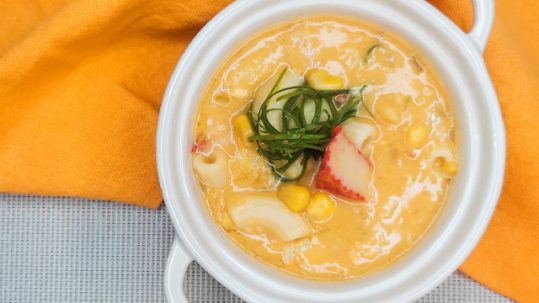 Creamy Crab and Corn Sopas Recipe