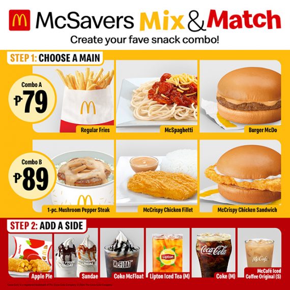 Treat Your Family And Friends With McSavers Mix & Match - Yummy.ph